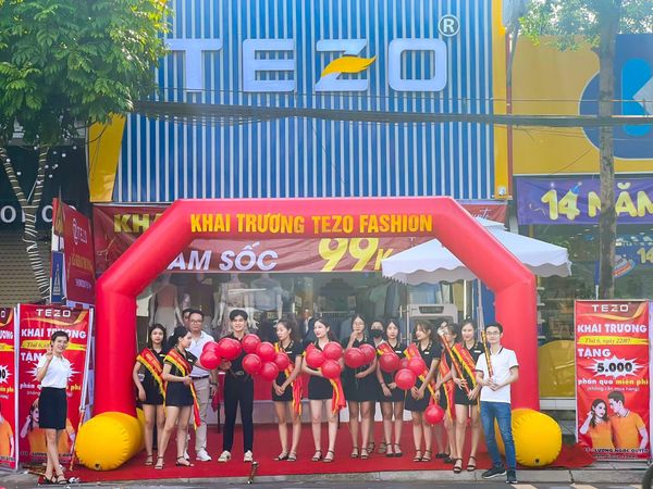Khai trương Showroom thứ 16++ tại Thái Nguyên – TEZO Thời trang thương hiệu Việt.