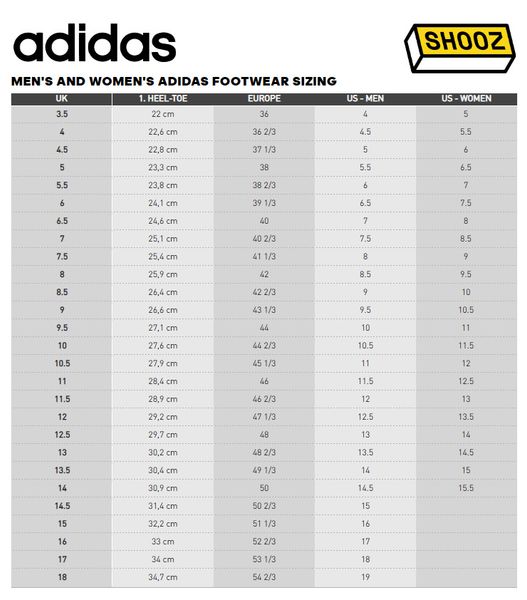 SIZE GUIDE – SHOOZ VN