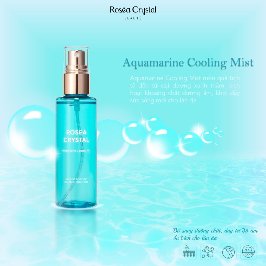 Xịt khoáng cấp ẩm dùng khi nào để đạt được hiệu quả? – Rosea Crystal
