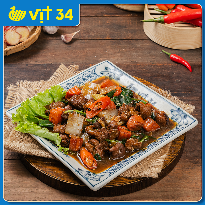 VỊT SỐT TIÊU ĐEN - KẾT HỢP HÀI HÒA GIỮA VỊ NGỌT VÀ HƯƠNG VỊ TIÊU ĐEN ...