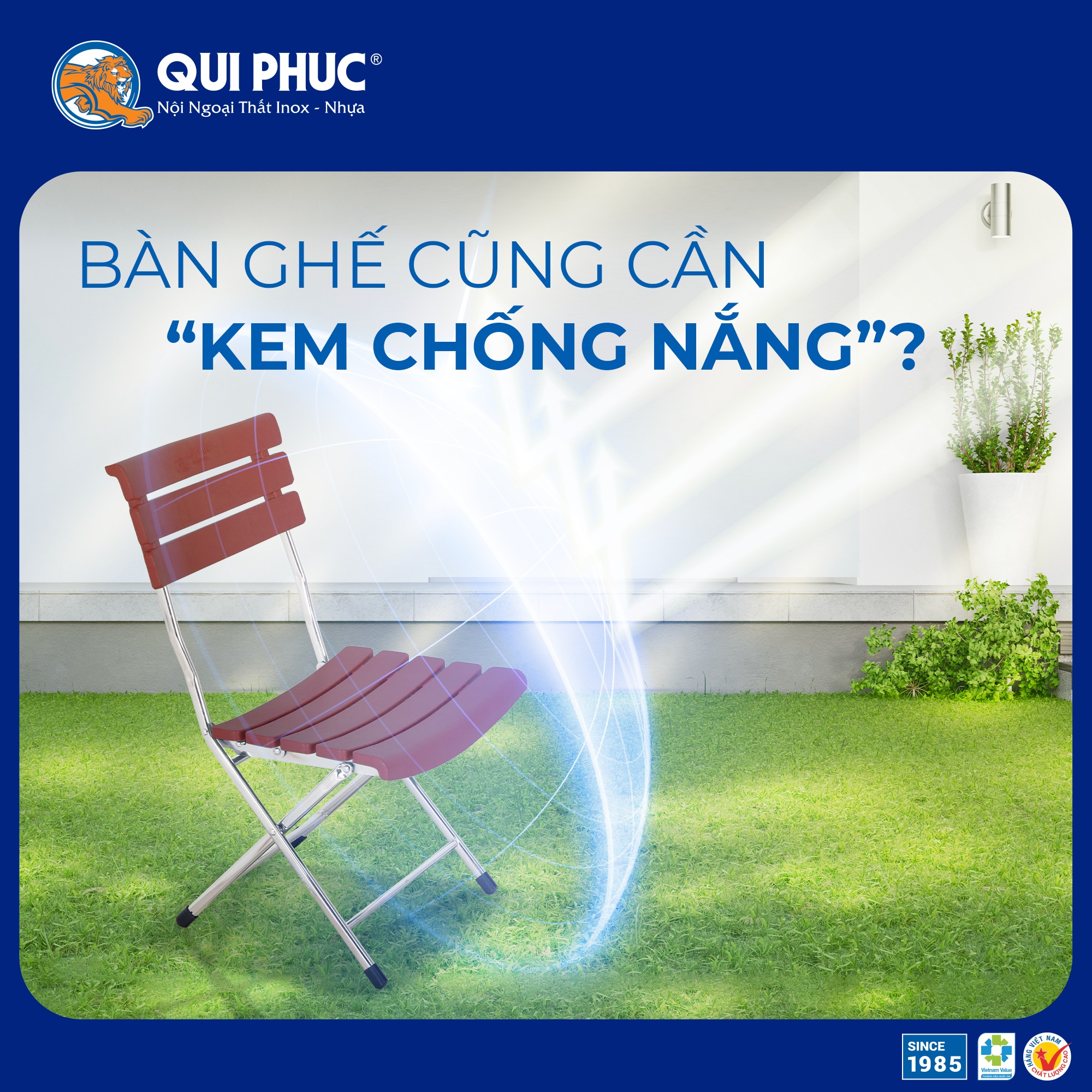 Bàn Ghế Cũng Cần "Kem Chống Nắng"? – Nội Ngoại Thất Inox Nhựa - quiphuc.com