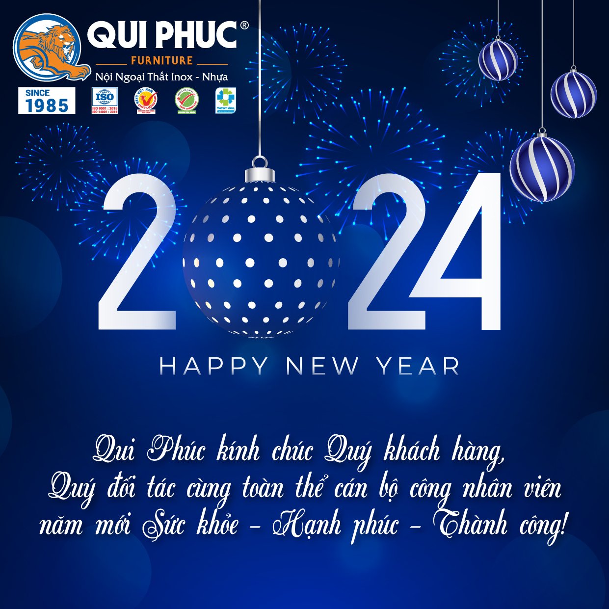 Qui Phúc chúc mừng năm mới 2024 – Qui Phúc - Nội Ngoại Thất Inox Nhựa ...