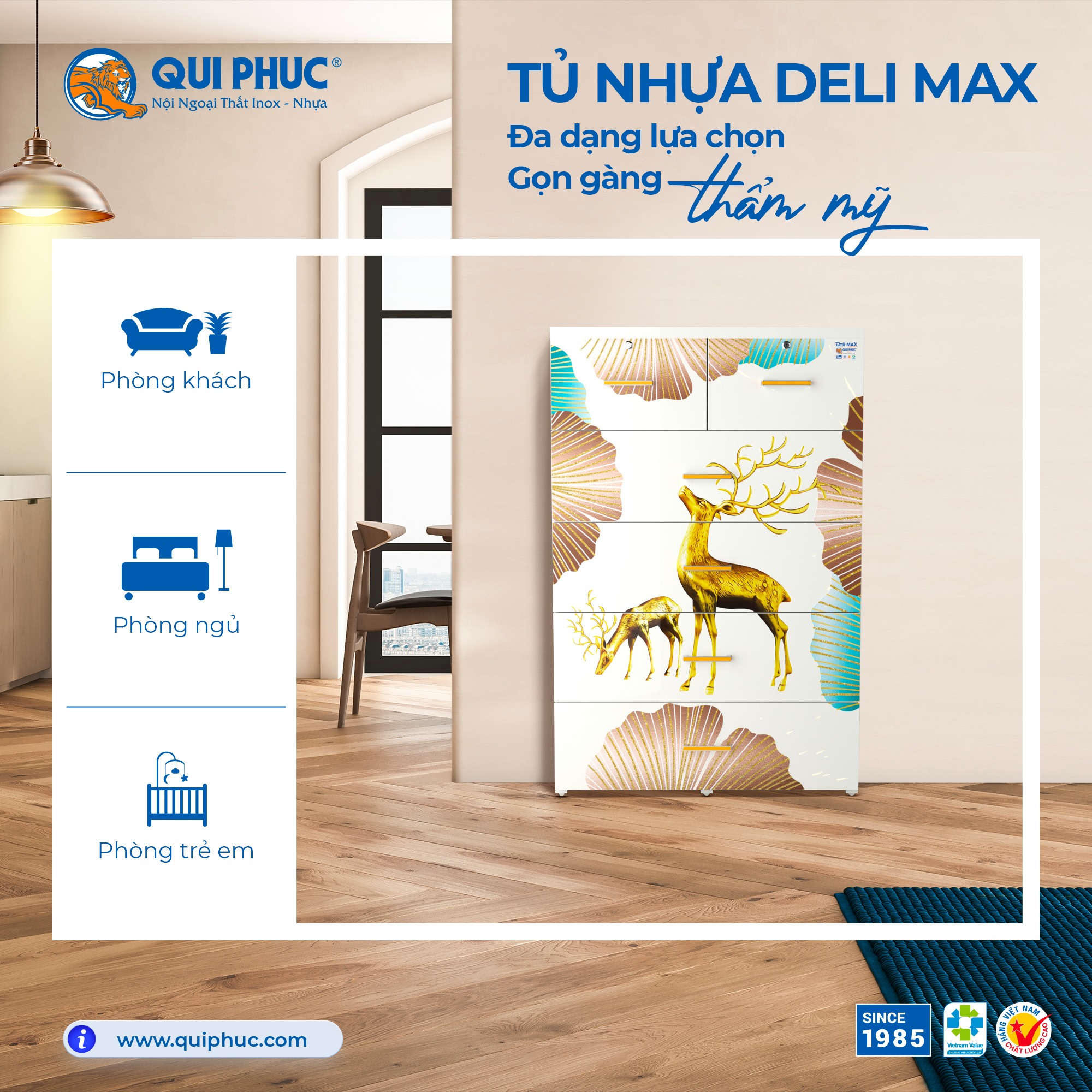 Tủ Nhựa Deli Max – Đa Dạng Lựa Chọn, Gọn Gàng Thẩm Mỹ – Nội Ngoại Thất ...