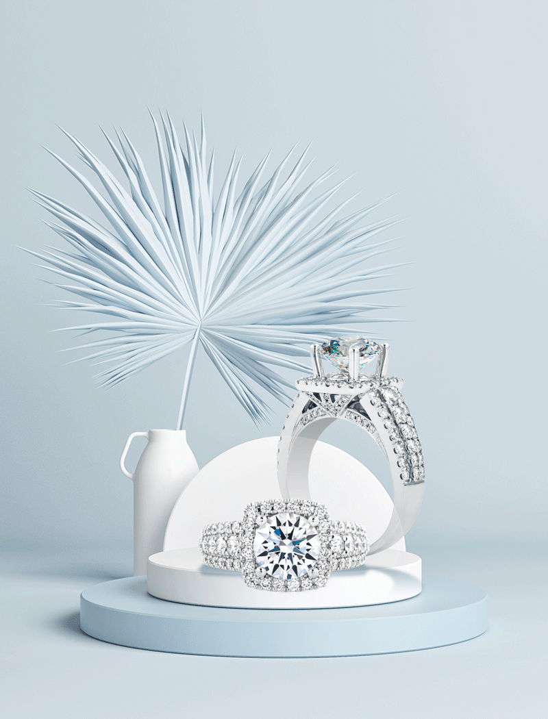 Nhẫn nữ đính kim cương – Thế giới Kim Cương