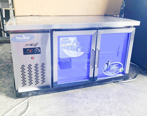 Bàn mát 2 cánh kính Snow Village 1.5M PLO.25L2CBL – THIÊN BÌNH GROUP