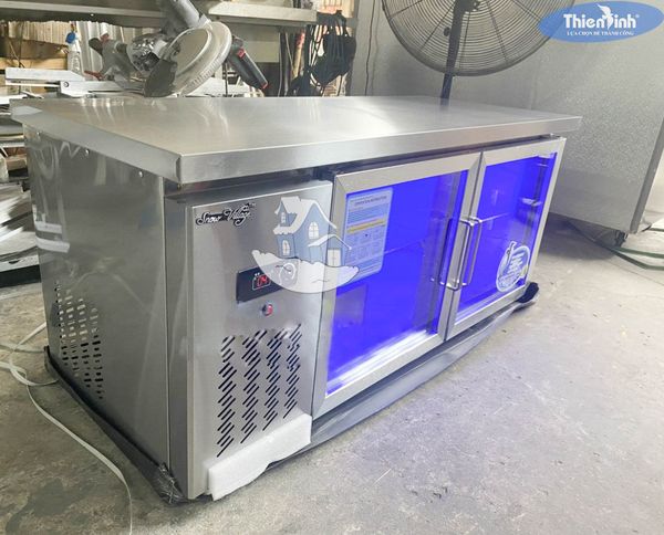 Bàn mát 2 cánh kính Snow Village 1.5M PLO.25L2CBL – THIÊN BÌNH GROUP