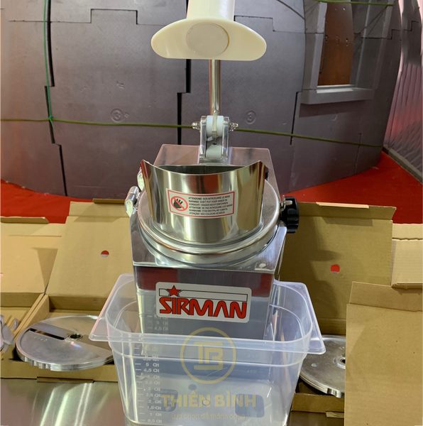 Máy cắt rau củ Sirman TM INOX – Nhà Phân phối Thiên Bình Group