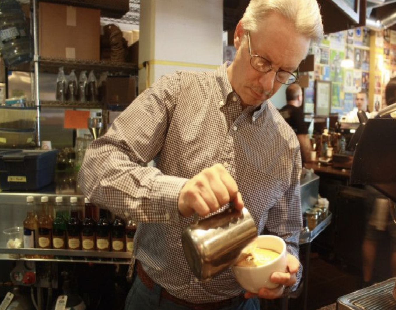 DAVID SCHOMER - CHA ĐẺ CỦA LATTE ART – THAIYEN CAFE