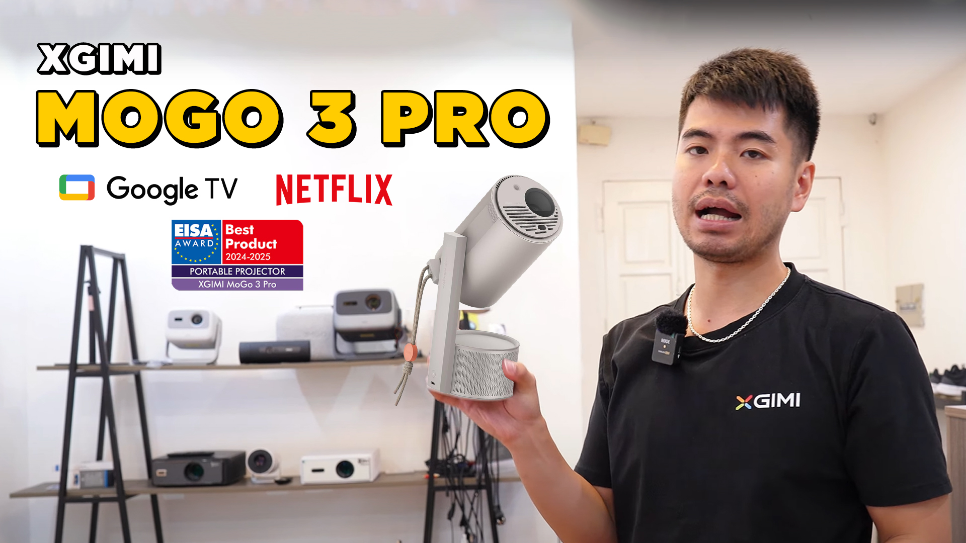XGIMI MOGO 3 PRO - LỰA CHỌN MÁY CHIẾU FULL HD, NHỎ GỌN, CÓ PIN, GOOGLE ...