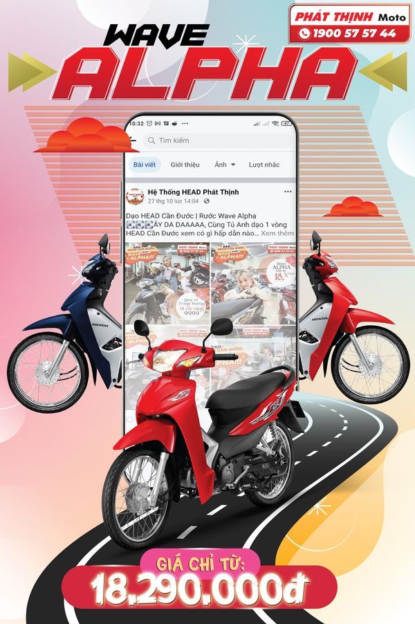WAVE ALPHA – HEAD Honda Phát Thịnh
