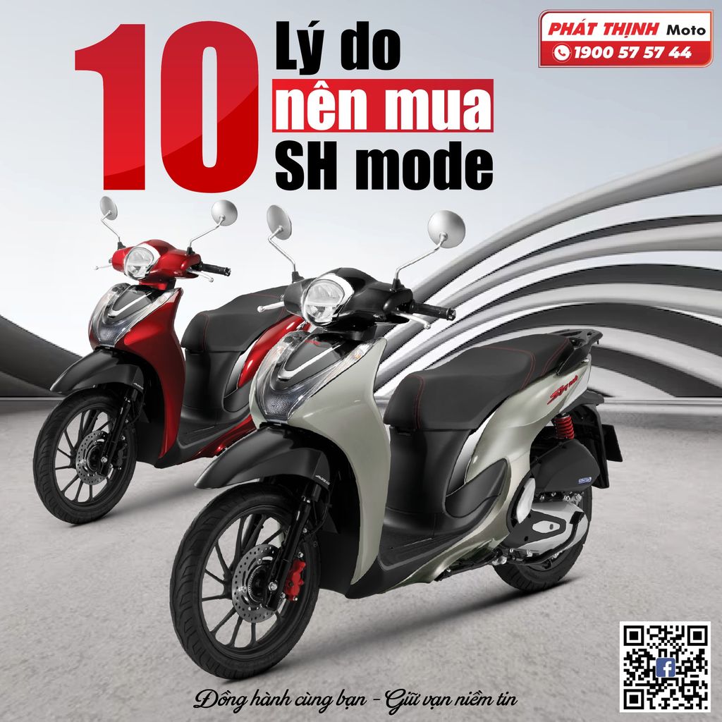 10 Lý do nên mua SH mode mới – HEAD Honda Phát Thịnh