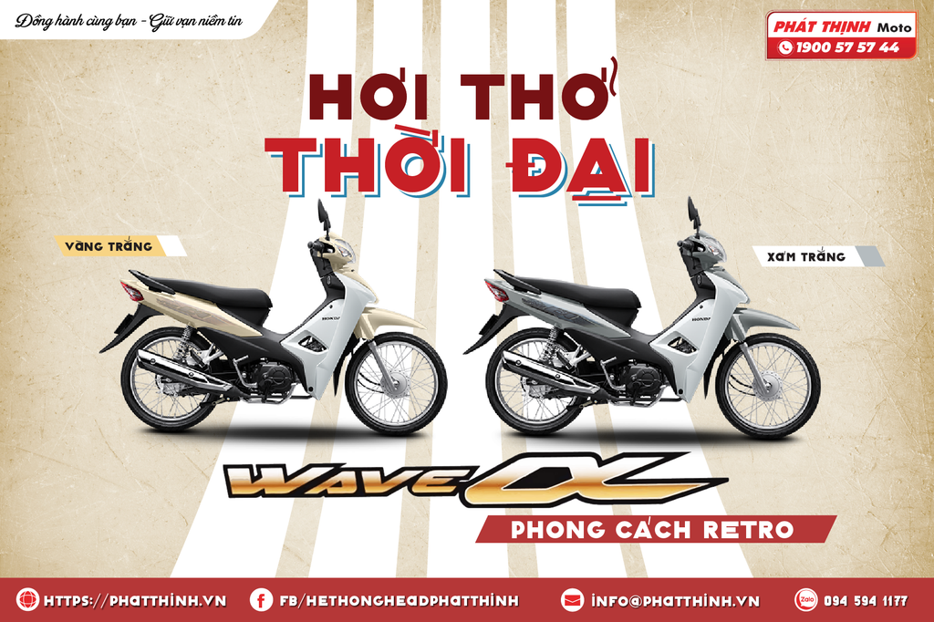 Wave Alpha 2024 | Phiên bản Cổ điển | HƠI THỞ THỜI ĐẠI!! – HEAD Honda ...