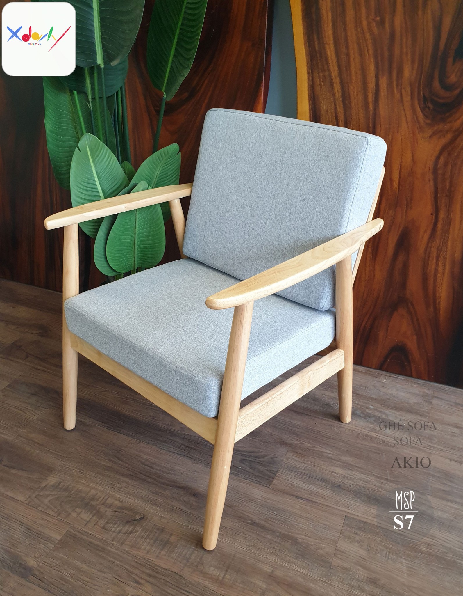 Sofa đơn Akio – XDAILY - NỘI THẤT CHO NGƯỜI TINH TẾ
