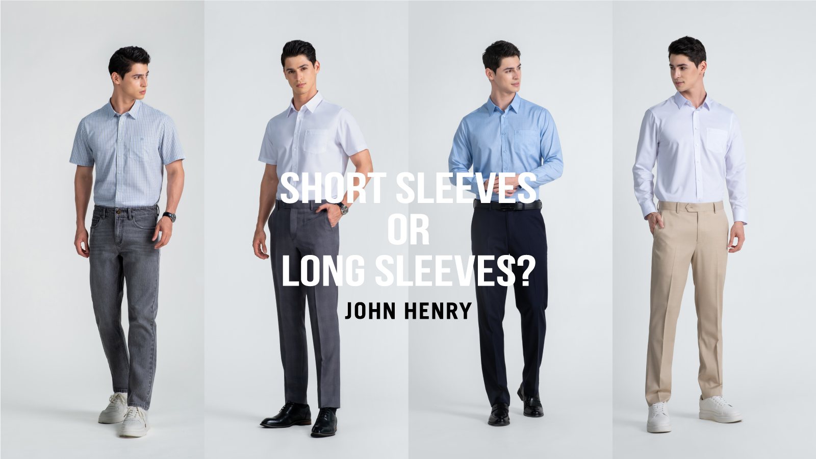 SƠ MI TAY NGẮN HAY TAY DÀI – ĐÂU LÀ LỰA CHỌN DÀNH CHO BẠN? – John Henry ...