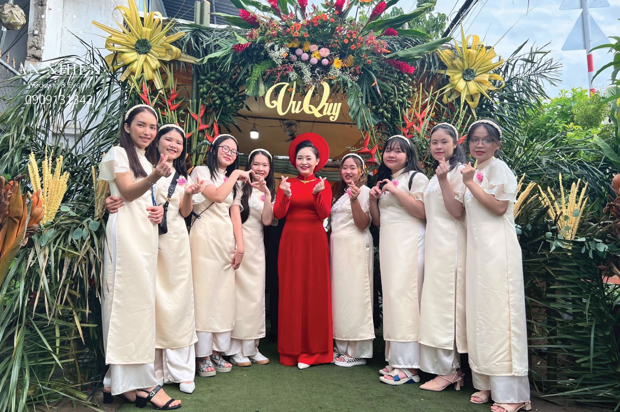 TRANG TRÍ TIỆC CƯỚI TƯỜNG VY - MINH TRIỀU– WEDDING & EVENTS
