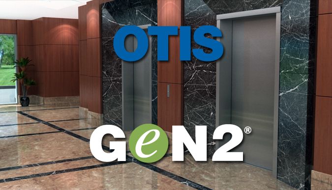 Thang máy gia đình Otis thế hệ mới: OTIS Gen2 Regen – thietbivandat