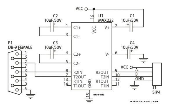 Giao Tiếp RS232 Arduino Công nghiệp ,ARM – Linh Kiện Điện tử HdShop
