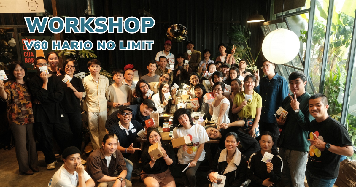 WORKSHOP: KHÔNG GIỐNG NHAU - V60 HARIO NO LIMIT – Hario by Hachi Hachi Japan Shop