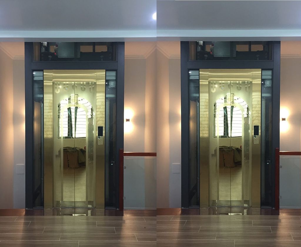 Một số công trình thang máy tone màu vàng của đại lý Vptech – Thang máy ...