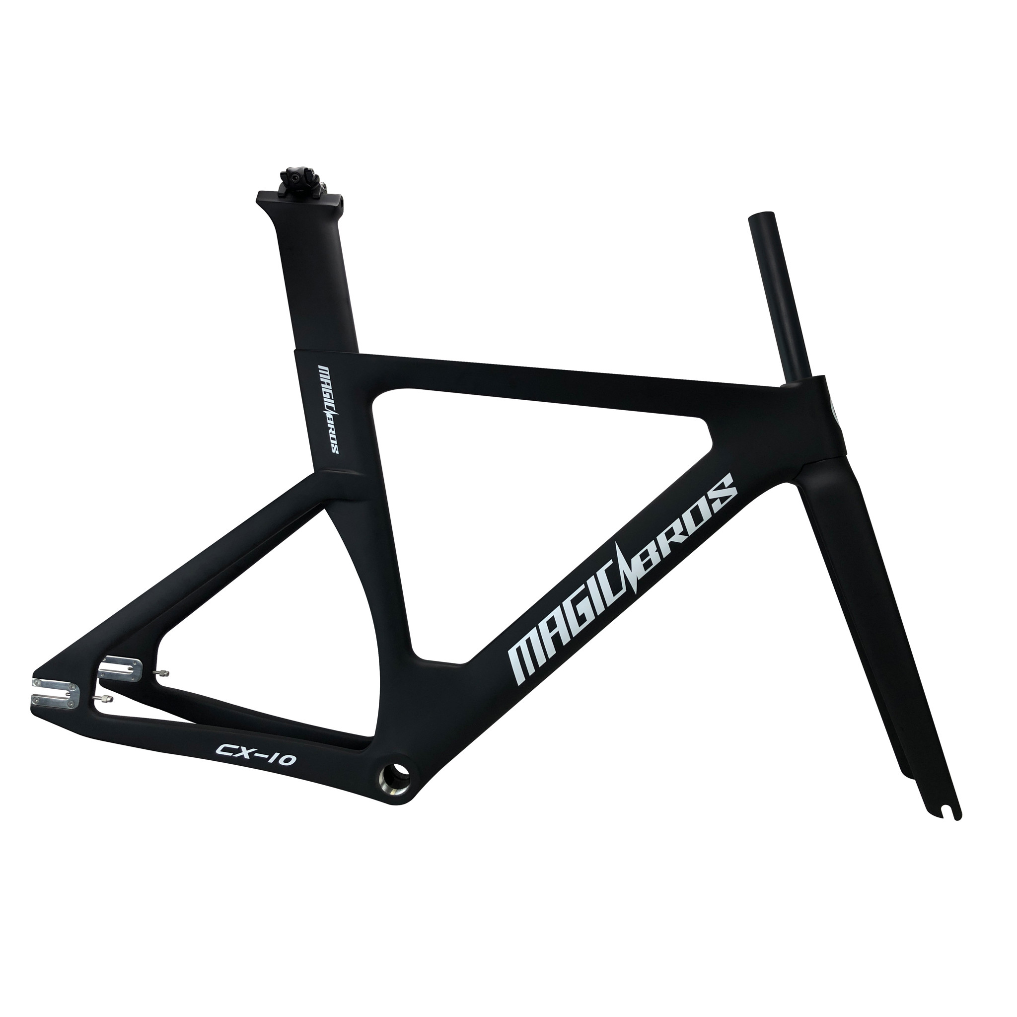 Khung xe đạp Fixed gear Magicbros CX10 Carbon – Hanoibike shop