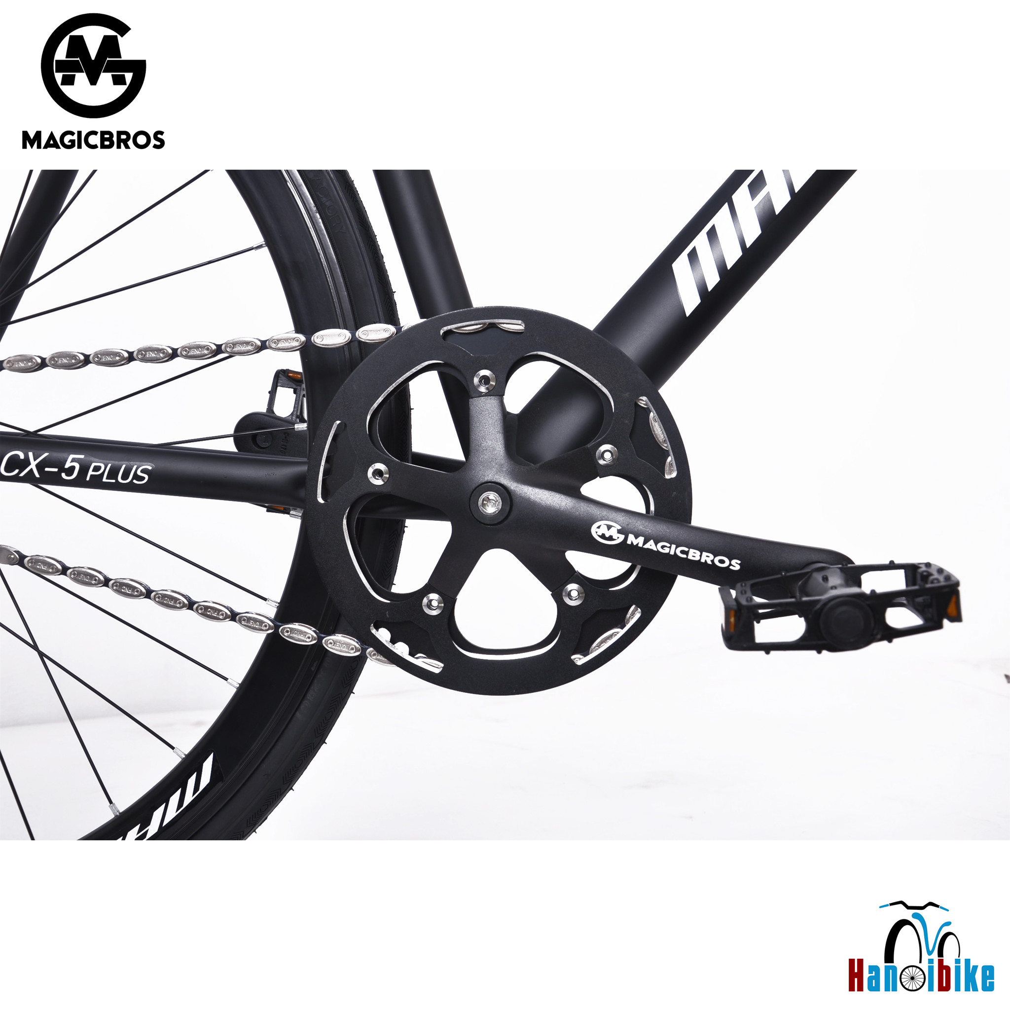 Xe Fixed Gear Magicbros CX5 PLUS Khung nhôm – Hanoibike shop