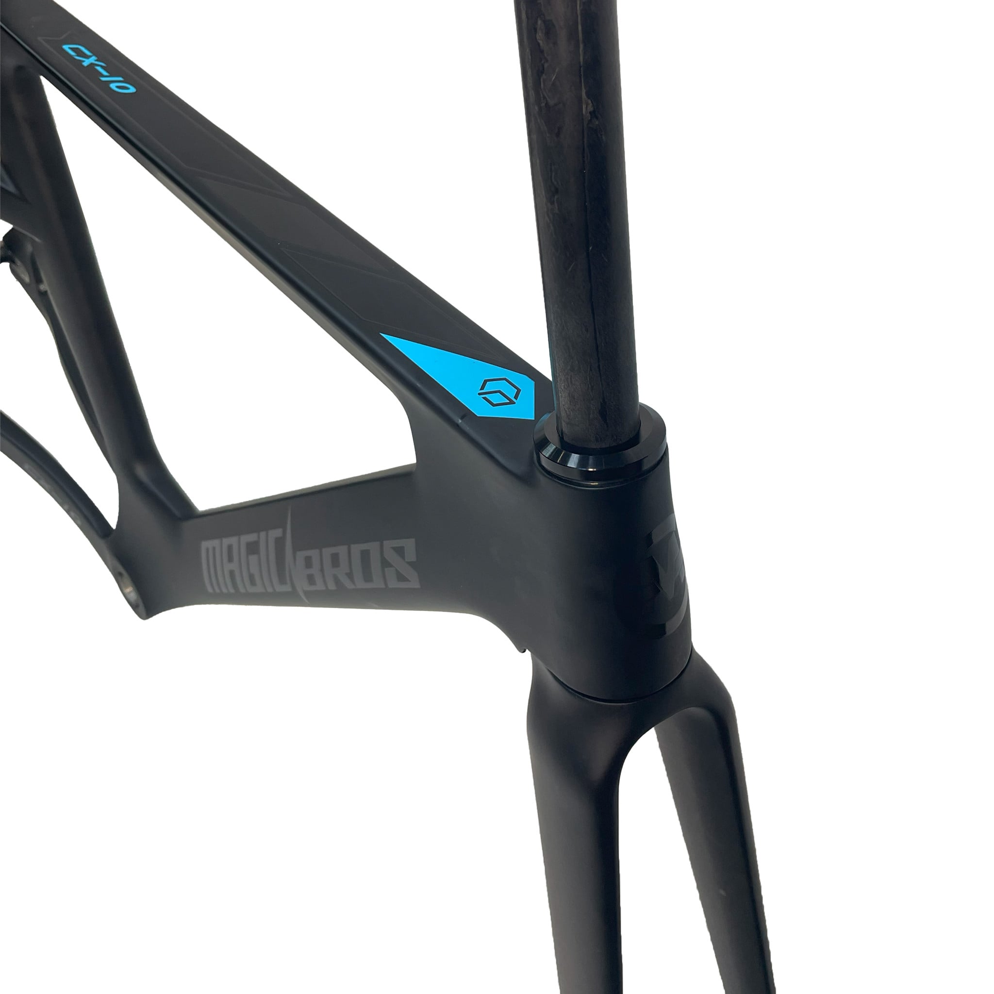 Khung xe đạp Fixed gear Magicbros CX10 Carbon – Hanoibike shop