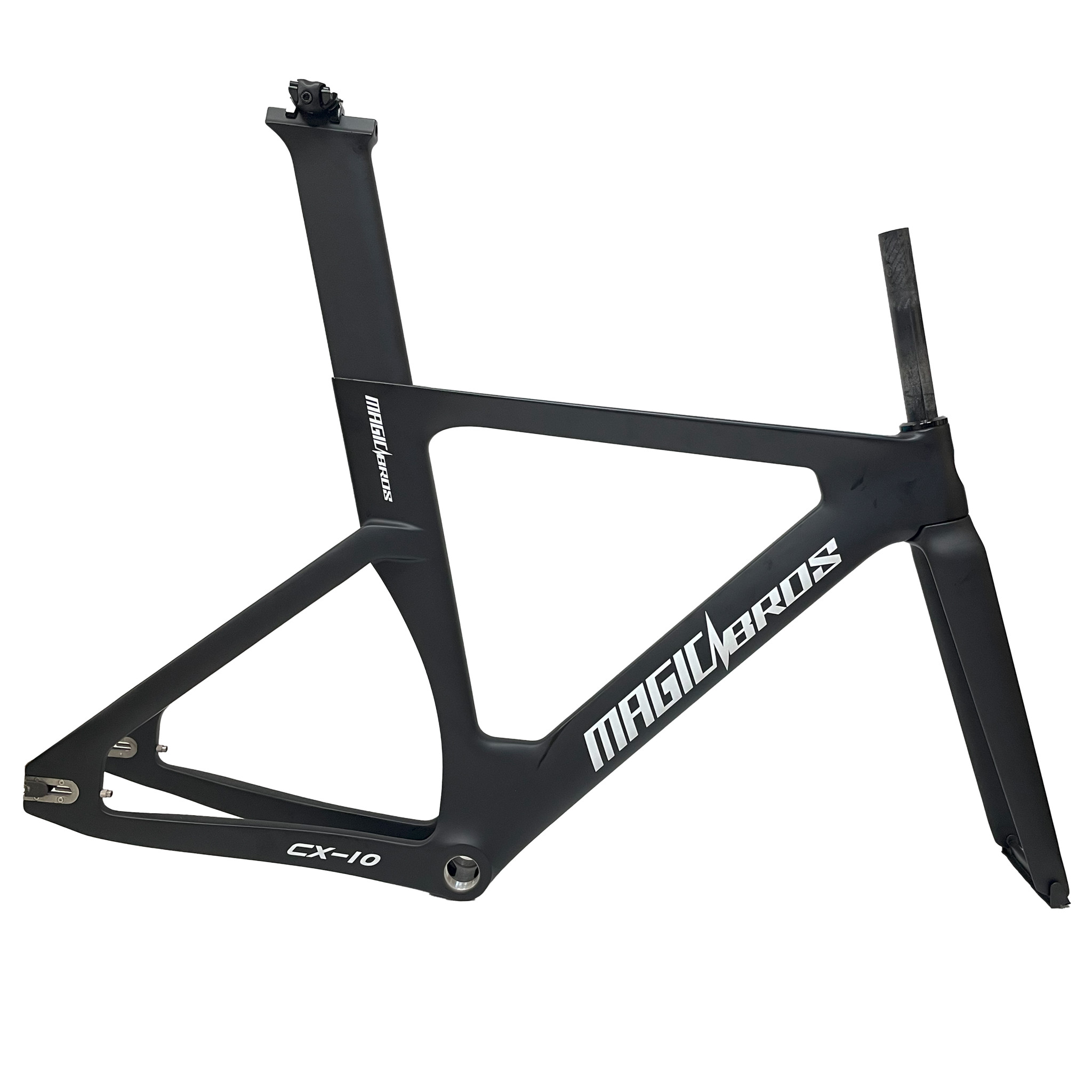 Khung xe đạp Fixed gear Magicbros CX10 Carbon – Hanoibike shop