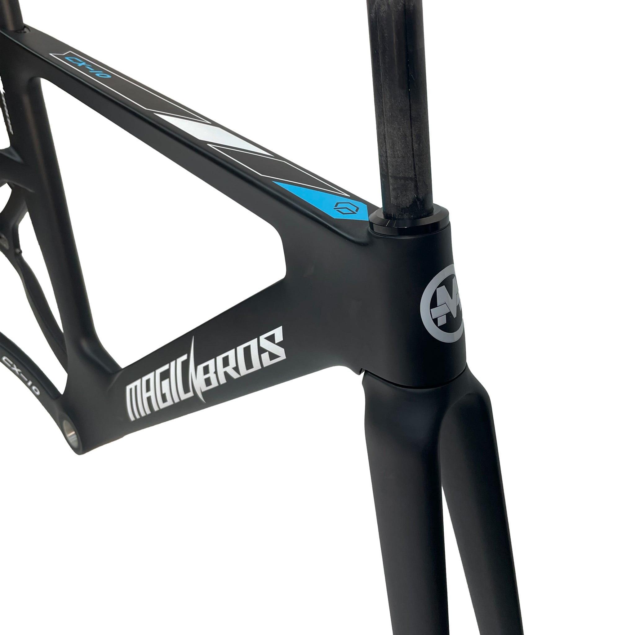 Khung xe đạp Fixed gear Magicbros CX10 Carbon – Hanoibike shop