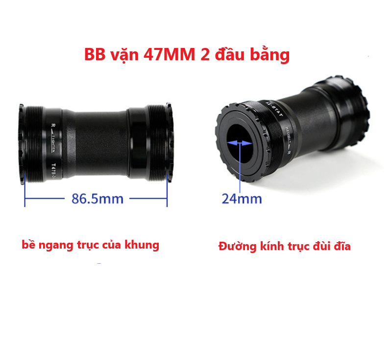 BB vặn T47B 24 – Hanoibike shop