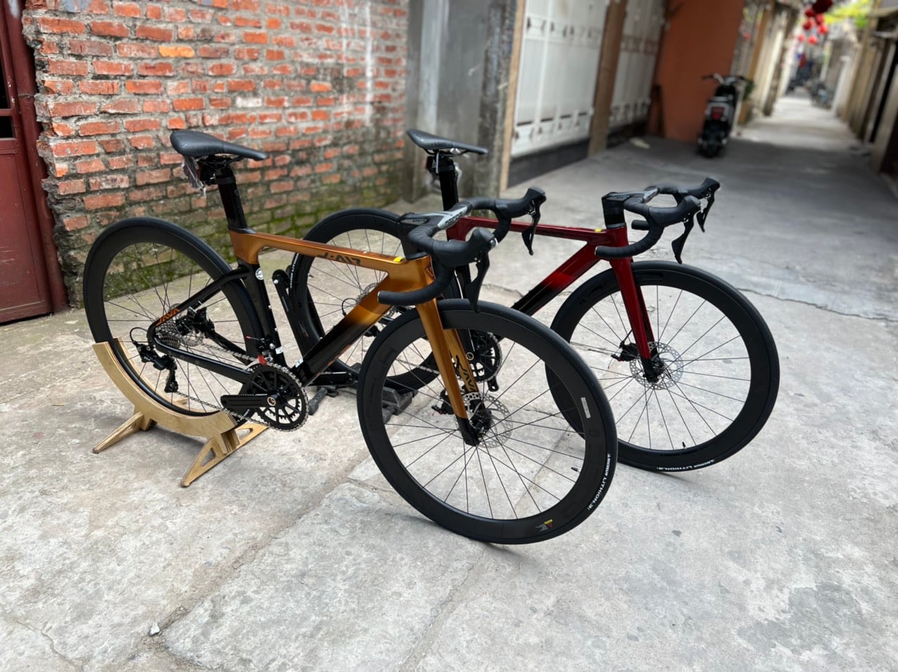 Xe Road Java Fuoco Group 105 bánh carbon – Hanoibike shop