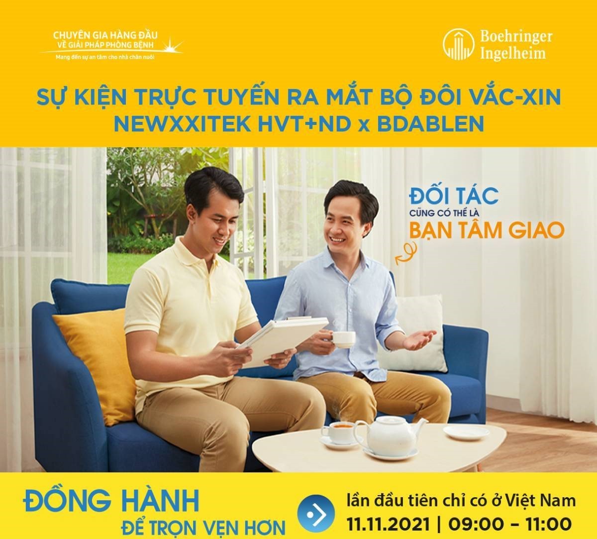 BỘ ĐÔI HOÀN HẢO PHÒNG BỆNH TRÊN GÀ: NEWXXITEK HVT + ND & BDA BLEN ...