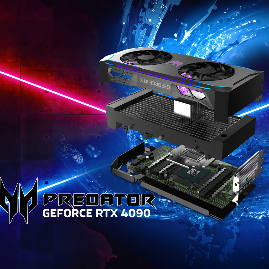 Acer ra mắt RTX 4090 với tản nhiệt bằng chất lỏng tích hợp– TPLAB