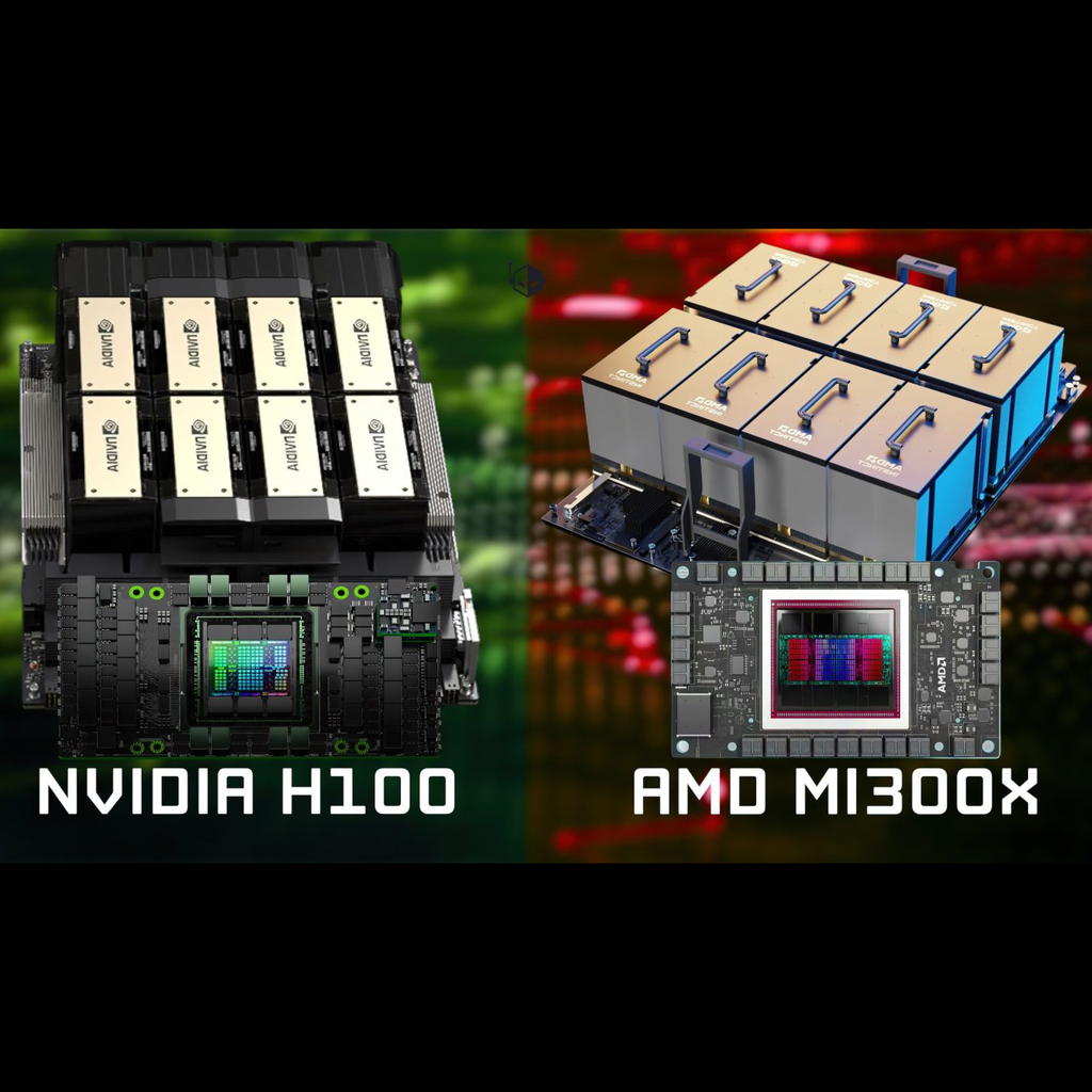 AMD MI300X nhanh gấp 3 lần NVIDIA H100 trong các bài benchmark AI, mức ...
