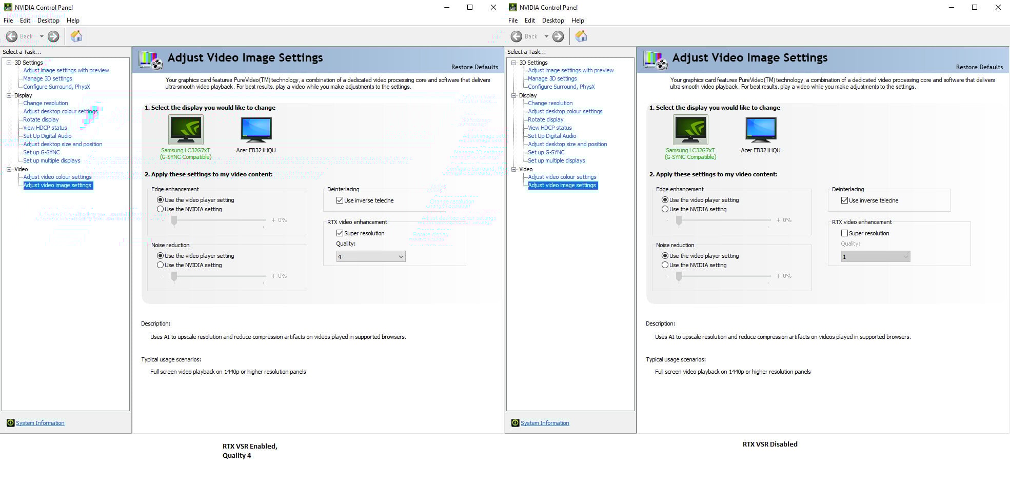 Thử nghiệm RTX Video Super Resolution của Nvidia.– TPLAB
