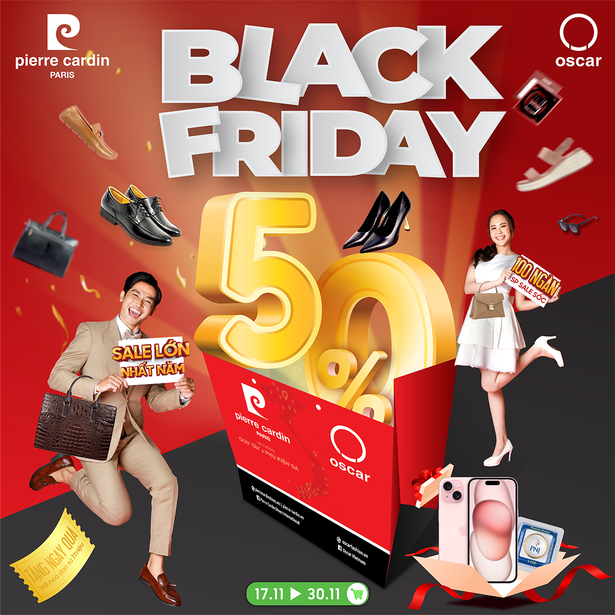 ⚡Bùng nổ siêu sự kiện BLACK FRIDAY - Lễ hội mua sắm lớn nhất và duy nh – pierrecardinshoes.vn