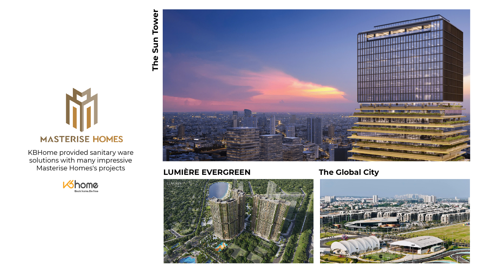 KBHome - Đối tác trong những dự án triệu đô của Masterise Homes – KB HOME