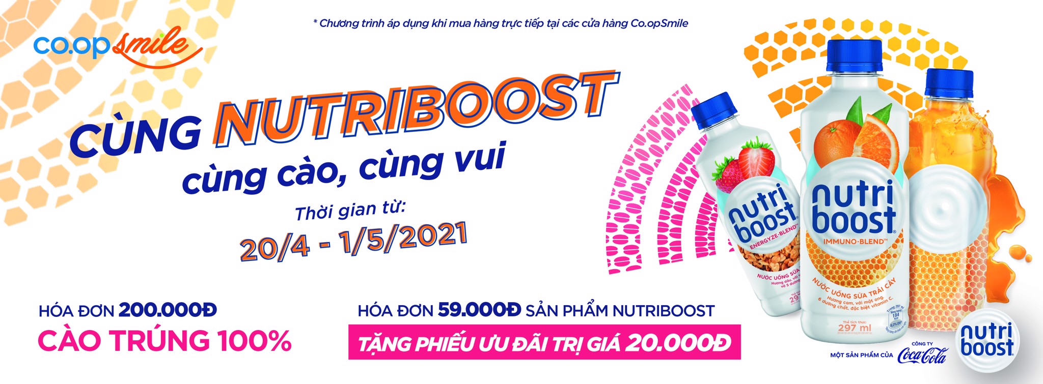 Cùng Nutriboost - Cùng cào cùng vui Coopsmile