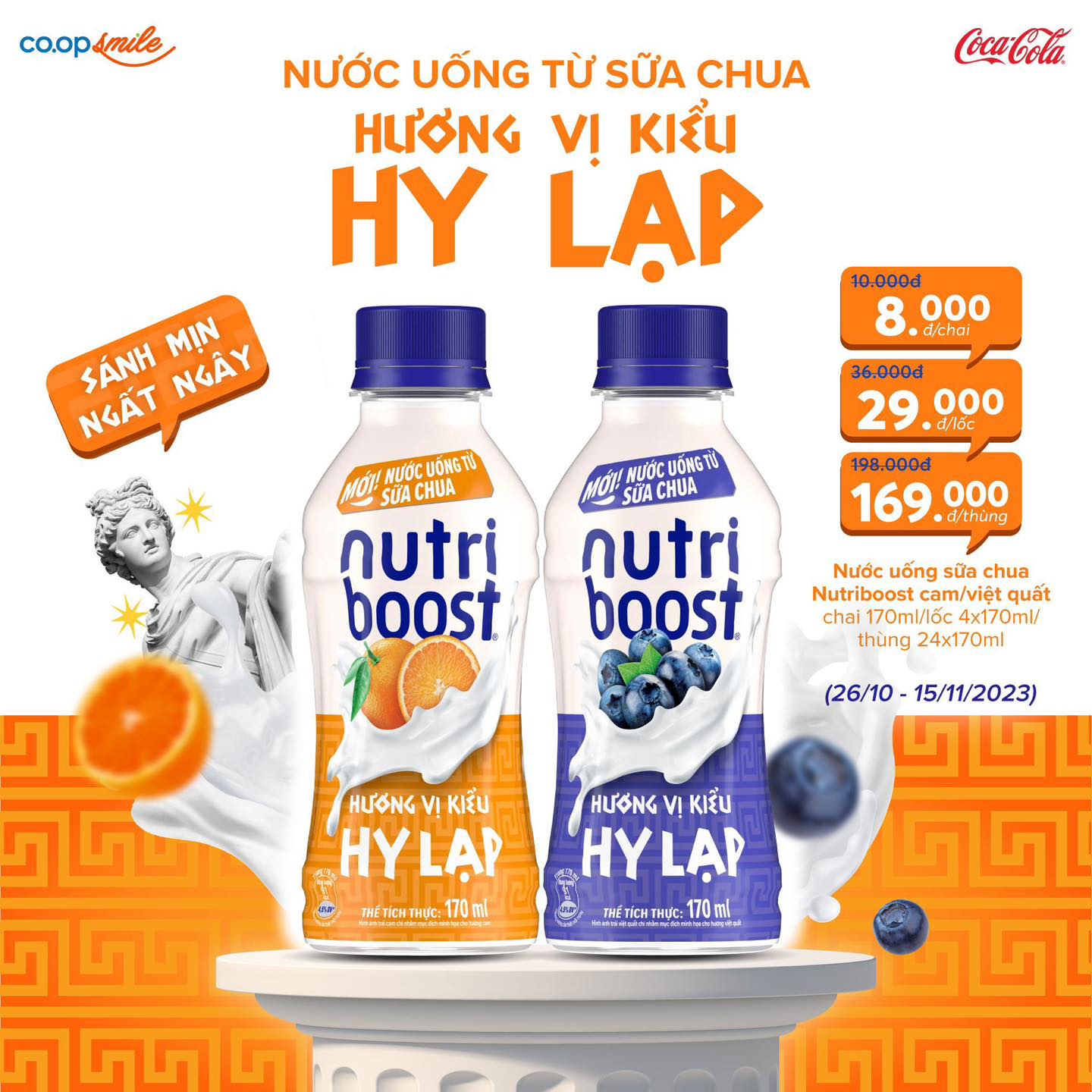 NƯỚC UỐNG TỪ SỮA CHUA NUTRIBOOST Coopsmile