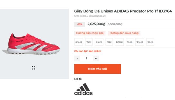 Sự trở lại của huyền thoại adidas Predator trên sân cỏ
