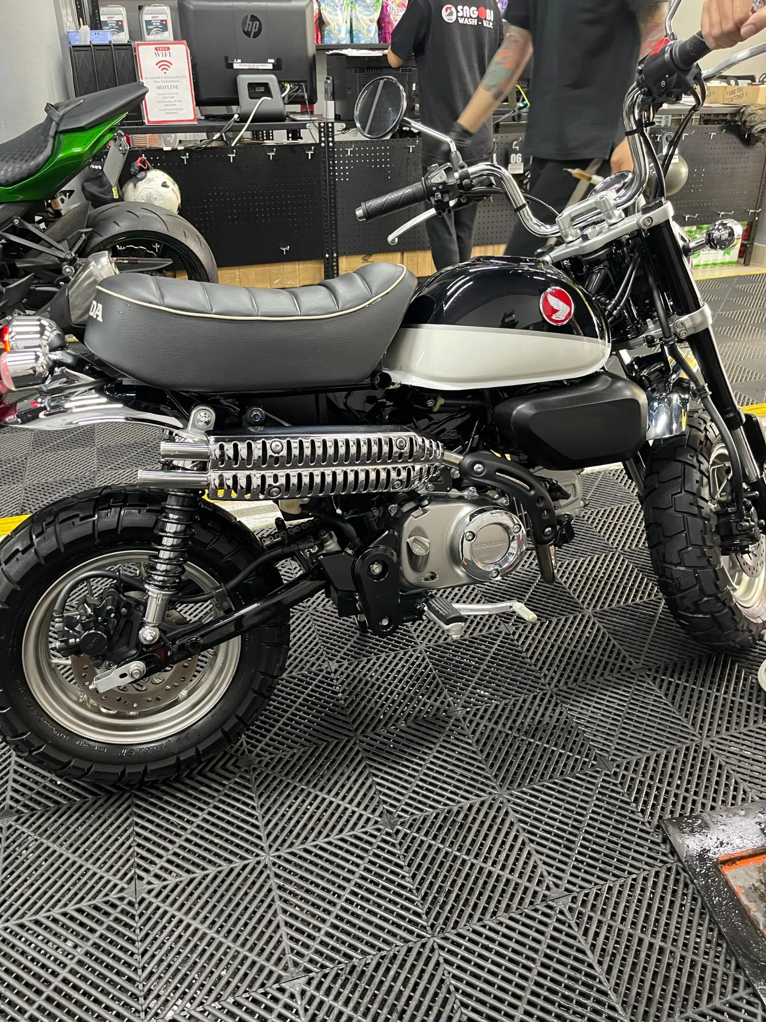 Hình ảnh của MONKEY 125 lên một số món đồ chơi Nhật Bản – Sagobi