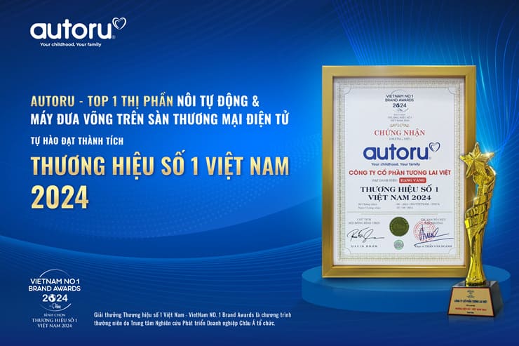 Autoru được vinh danh là Thương hiệu Số 1 Việt Nam 2024
