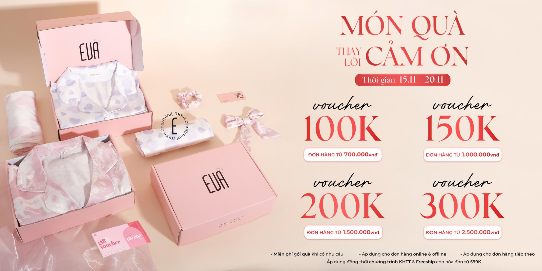 퐌퐎́퐍 퐐퐔퐀̀ 퐓퐇퐀퐘 퐋퐎̛̀퐈 퐂퐀̉퐌 퐎̛퐍 – Eva Store