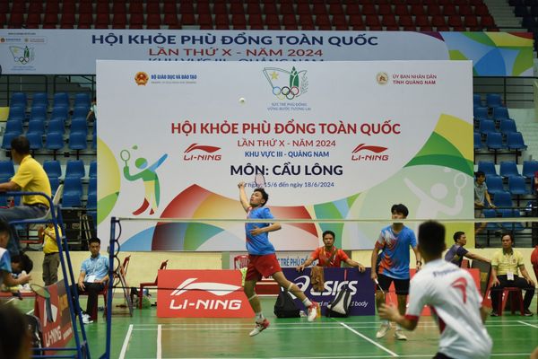 LI-NING TIẾP LỬA ĐAM MÊ CẦU LÔNG TẠI HỘI KHỎE PHÙ ĐỔNG TOÀN QUỐC LẦN T ...