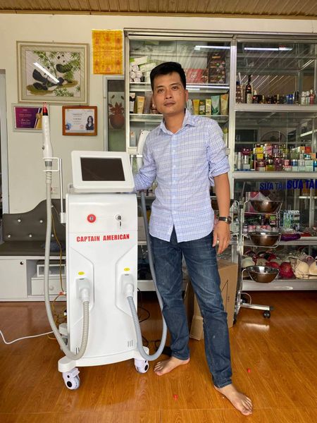 MÁY TRIỆT LÔNG LASER CAPTAIN AMERICAN – ORUS.VN