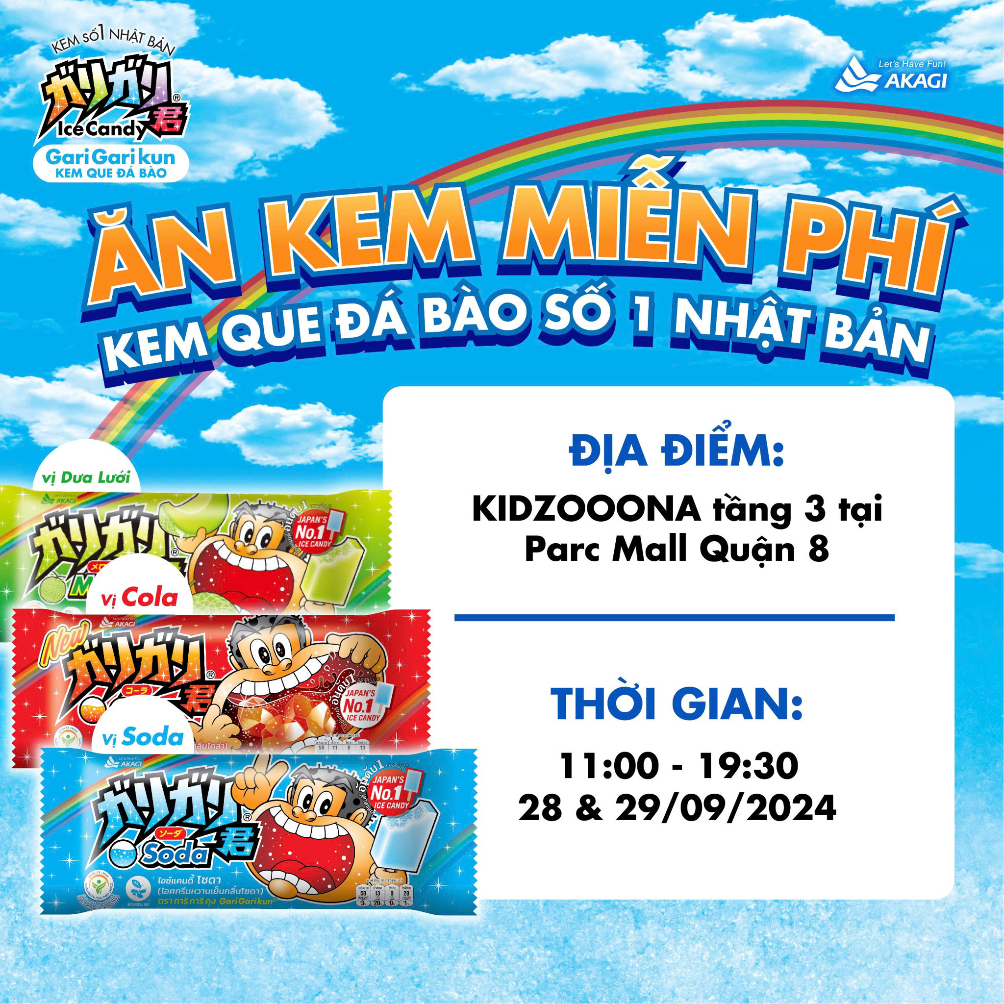 SỰ KIỆN PHÁT KEM MIỄN PHÍ LẦN ĐẦU TIÊN TẠI PARC MALL? – aeonfantasy