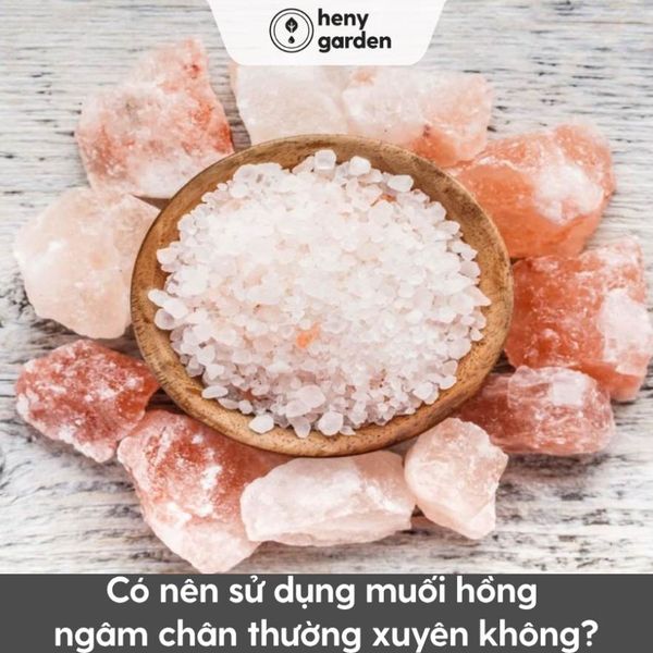 Hướng Dẫn Cho Bạn Cách Sử Dụng Muối Hồng Ngâm Chân Hiệu Quả Nhất