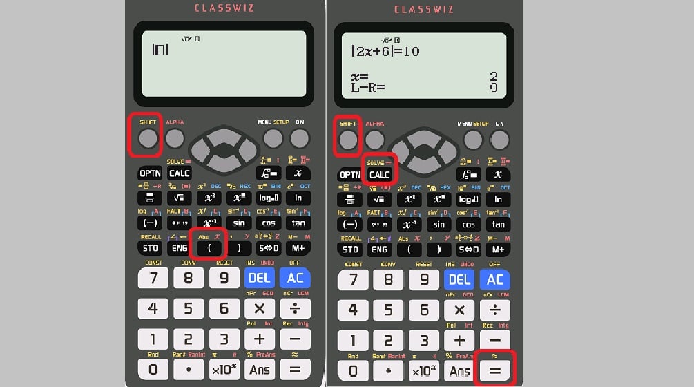 Cách bấm trị tuyệt đối trên máy tính Casio FX580VNX – Siêu Thị Sách ...