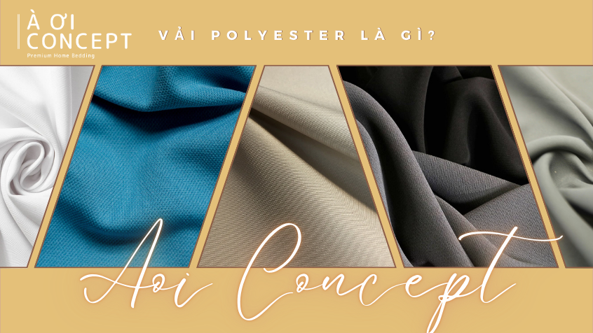 Vải Polyester là gì? Ưu điểm, ứng dụng, phân biệt với cotton & sợi nhâ ...