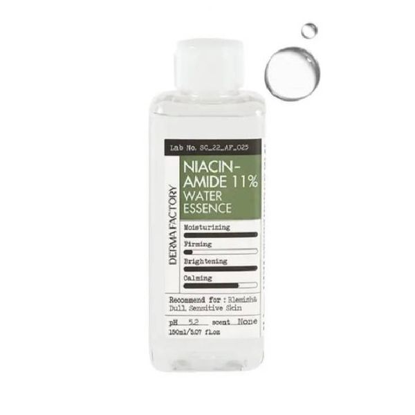 Nước Tinh Chất Dưỡng Trắng Derma Factory Niacinamide 11% Water ...