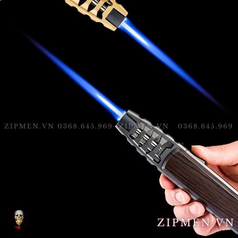 Bật lửa khò ga siêu mạnh giá rẻ| Hộp quẹt khò tiện lợi. – ZIPMEN